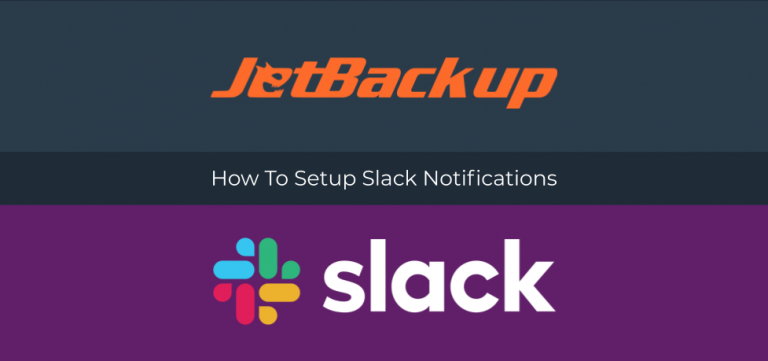 How To Setup Slack Notifications - JetBackup