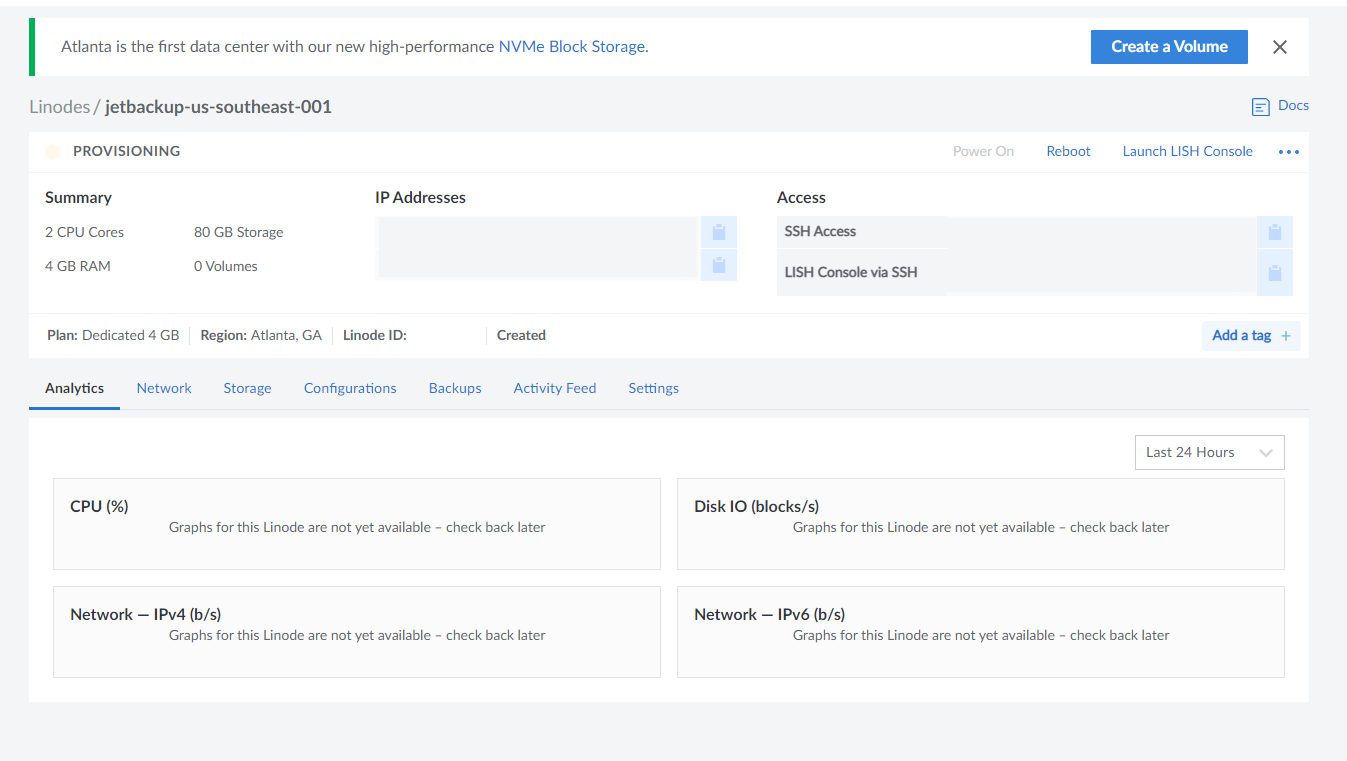 Deploy JetBackup 5 using the Linode Marketplace! - JetBackup